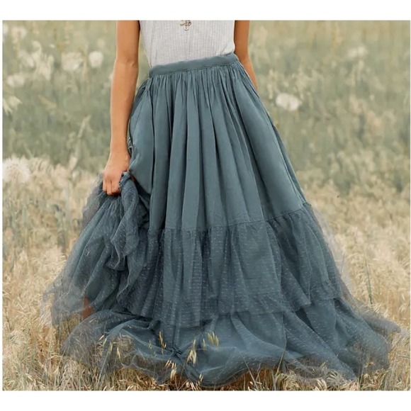 Joyfolie | Bottoms | Girls Joyfolie Mia Joy Ada Tiered Tulle Maxi ...